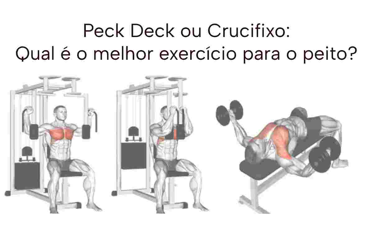 Peck Deck ou Crucifixo: Qual é o melhor para o peitoral?